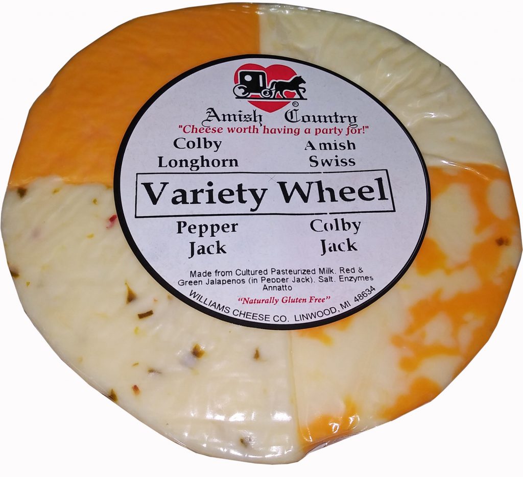 Holiday Variety Wheel 1.75 lbs. – Williams Cheese