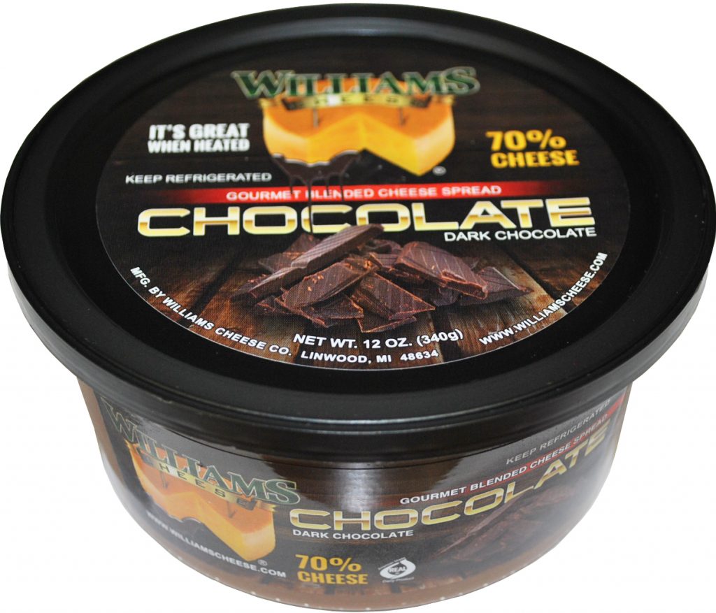Dark Chocolate Cheese Spread 12 oz. – Williams Cheese