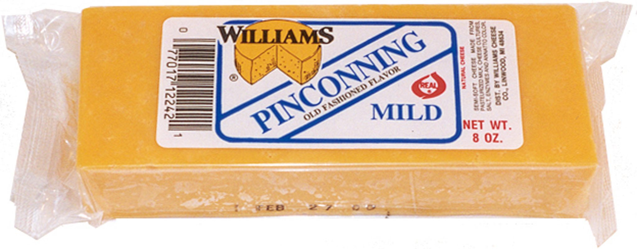Mild Pinconning 8 oz. – Williams Cheese